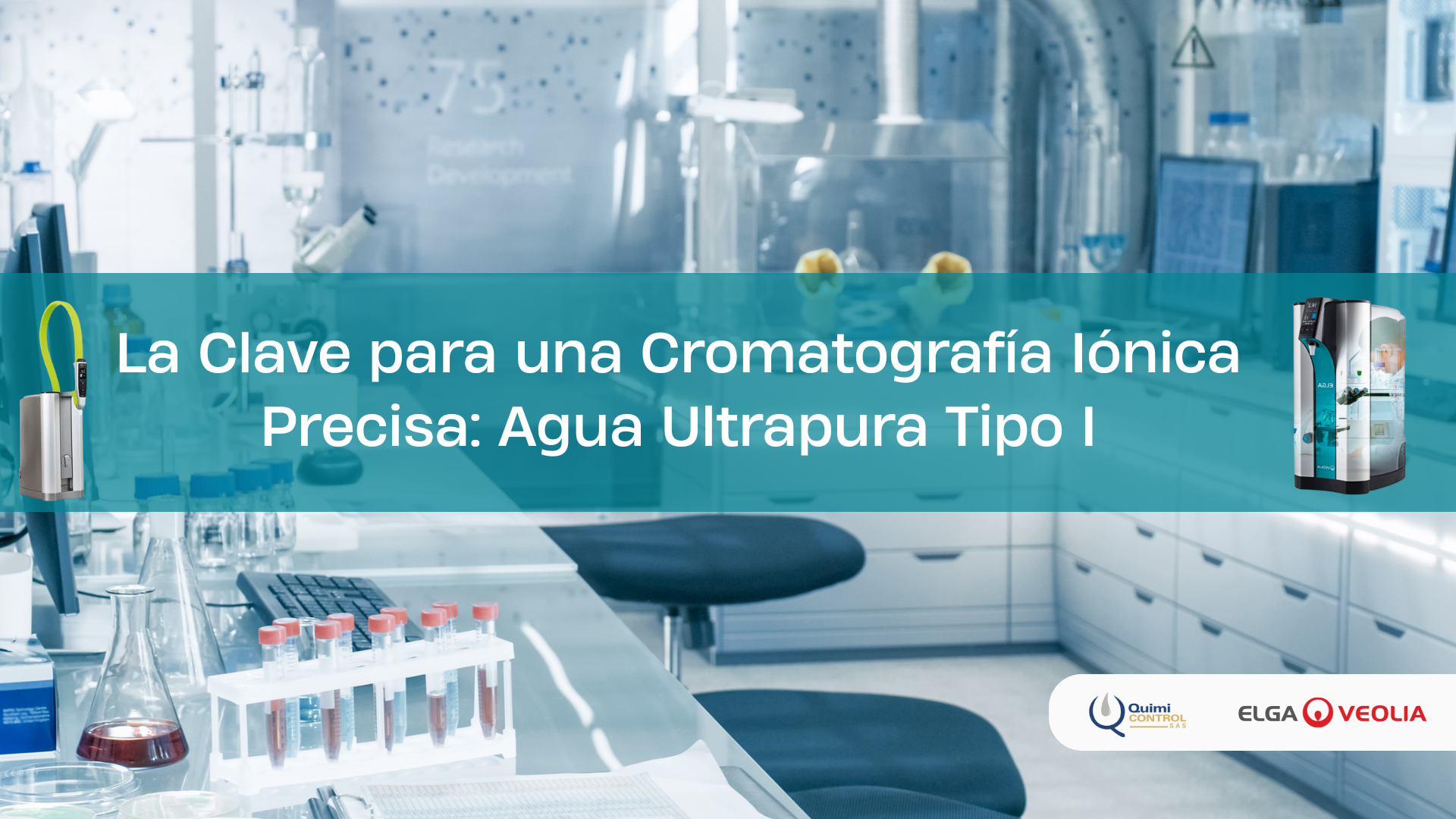 💧 La Clave para una Cromatografía Iónica Precisa: Agua Ultrapura Tipo I ...